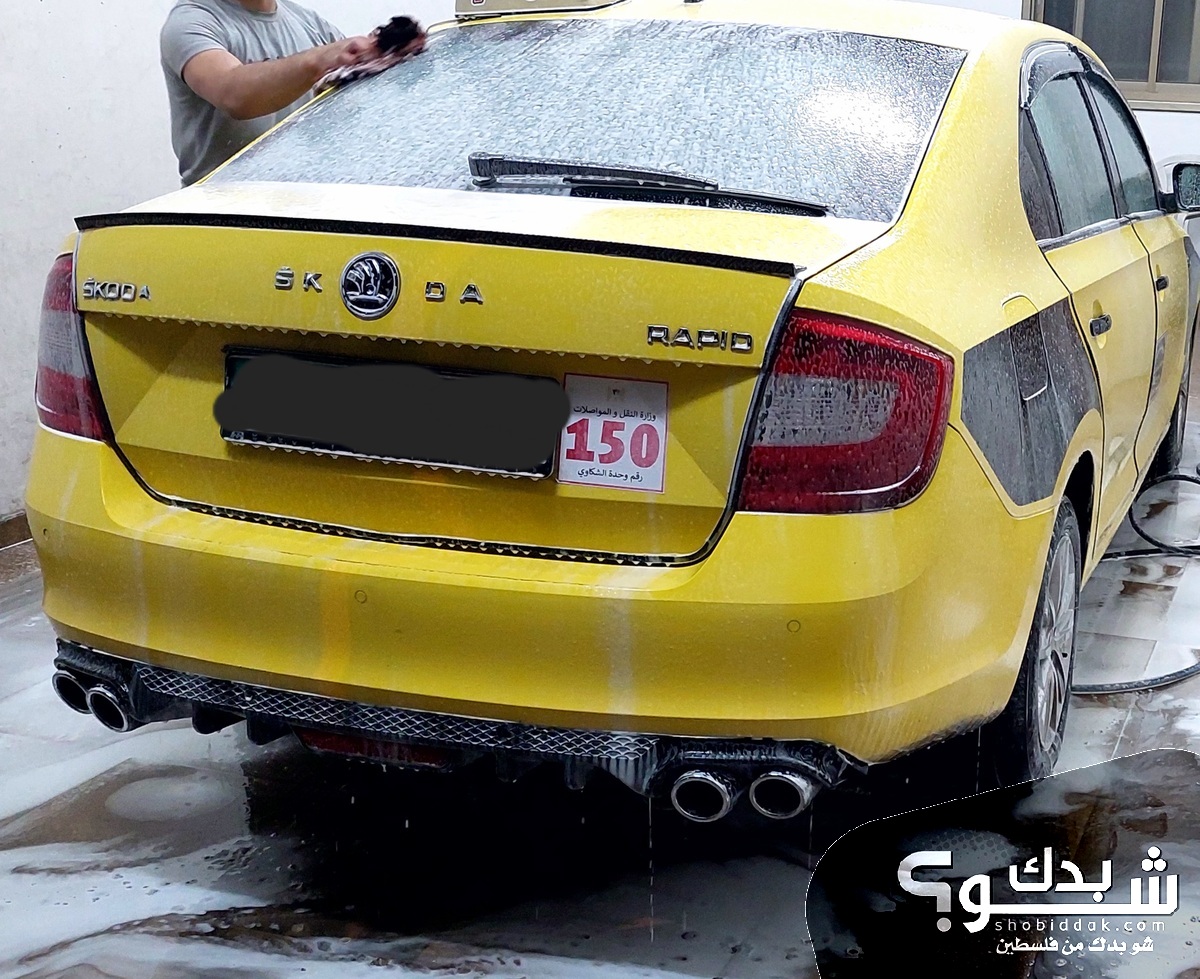 سكودا رابيد موديل سنة 2015 شو بدك من فلسطين؟