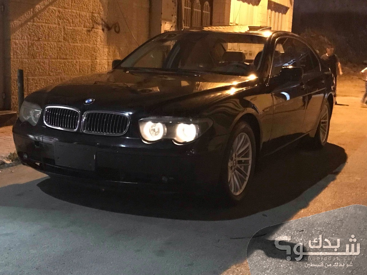 بي ام دبليو 735 موديل سنة 2004 شو بدك من فلسطين؟